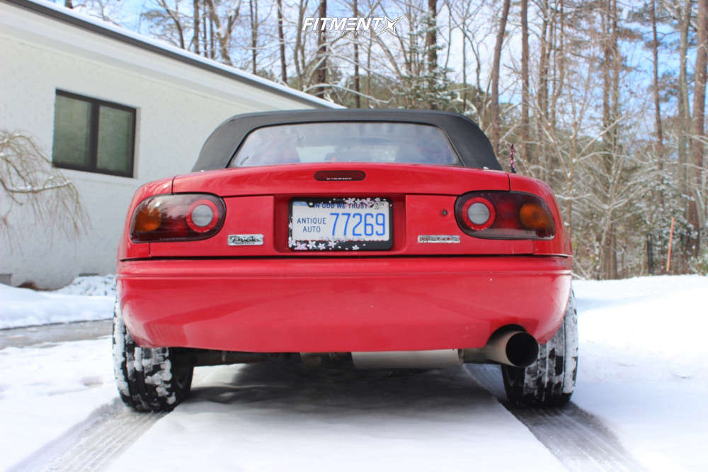 1990 Mazda Miata Base with 15x8 Enkei Compe and Falken 195x55 on Stock ...