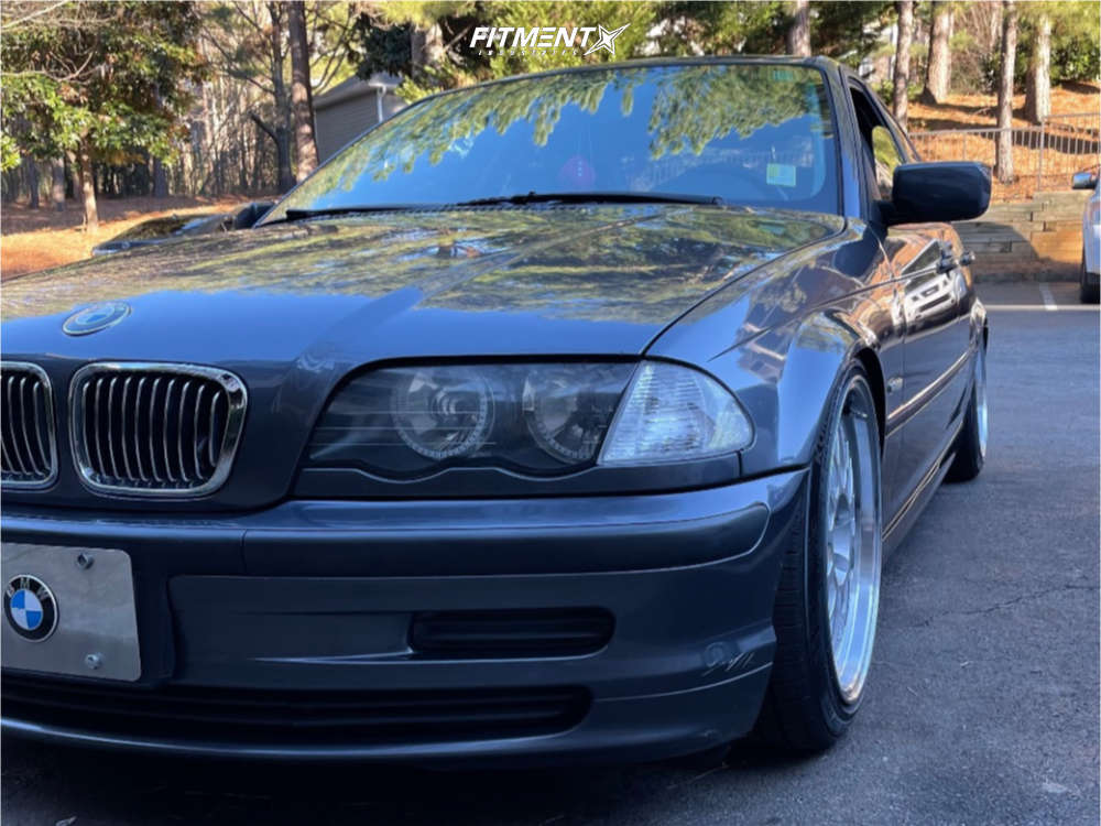2000 BMW 323i Base with 18x8.5 Aodhan Ah02 and Kumho 225x45 on ...