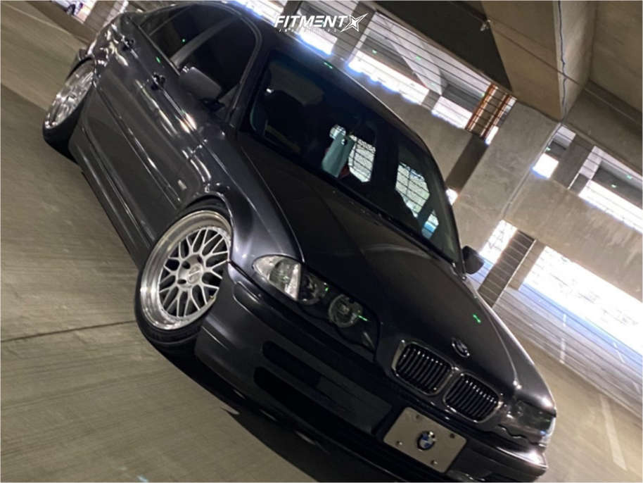 2000 BMW 323i Base with 18x8.5 Aodhan Ah02 and Kumho 225x45 on ...