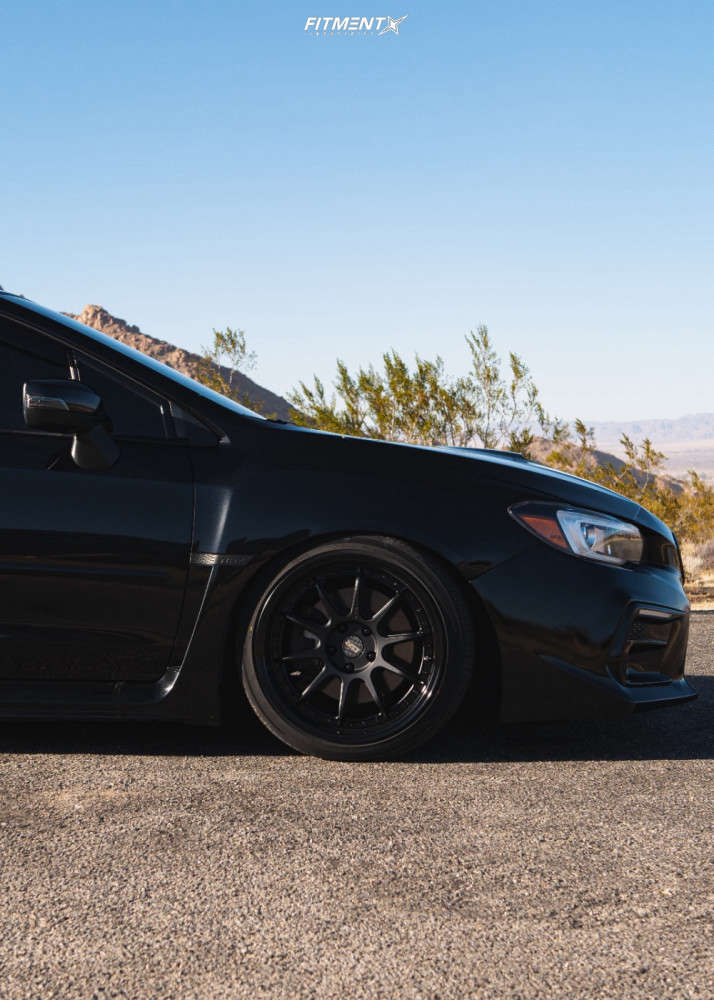 2016 Subaru WRX Limited with 18x9.5 ESR Cs12 and Hankook 225x40 on ...