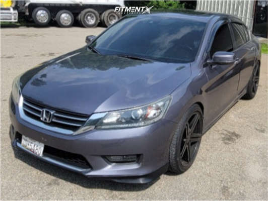 2014 Honda Accord EX-L with 19x9.5 Verde Parallax and Michelin 245x45 ...