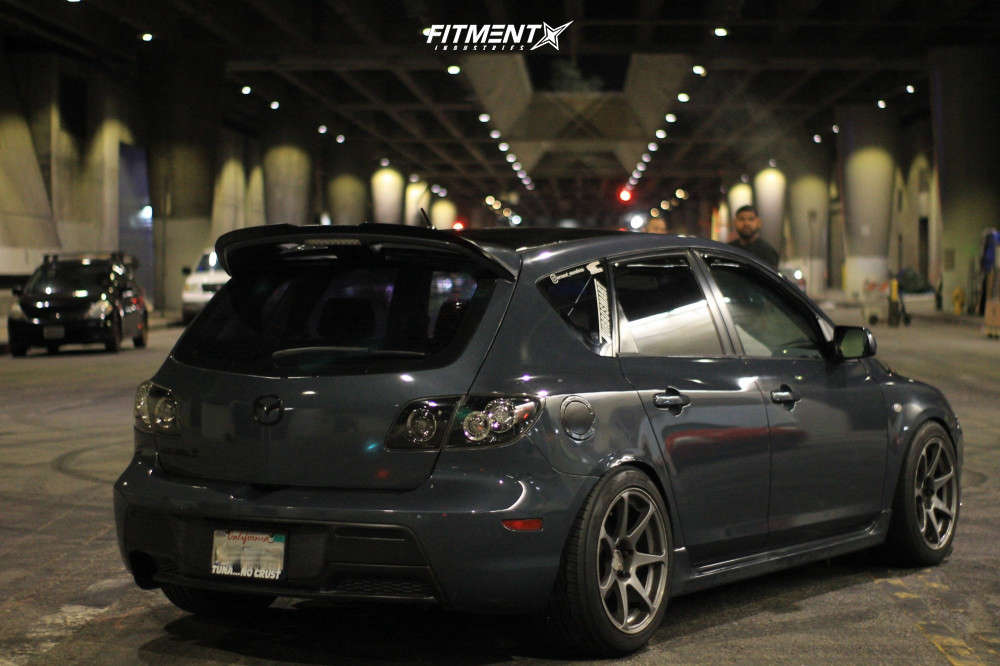 2009 Mazda 3 Mazdaspeed with 17x9 MB Wheels Battle and Toyo Tires ...