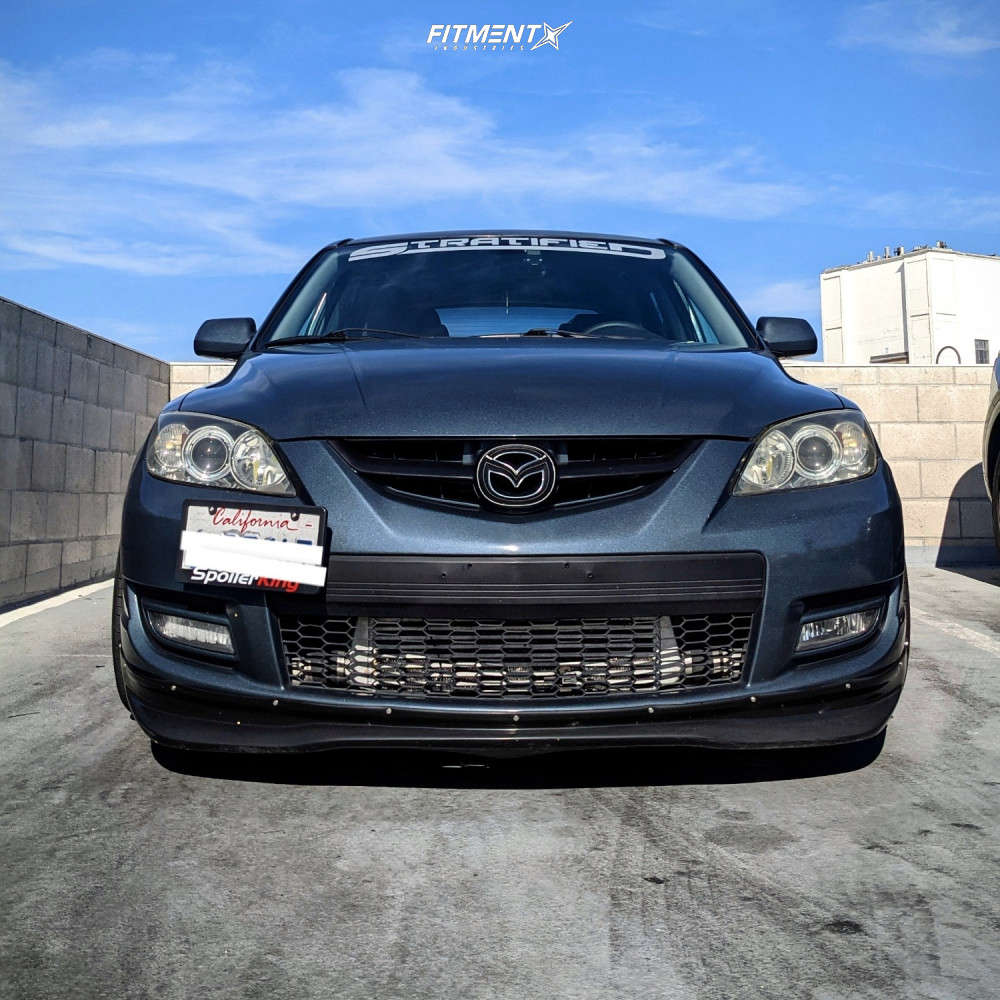 2009 Mazda 3 Mazdaspeed with 17x9 MB Wheels Battle and Toyo Tires ...