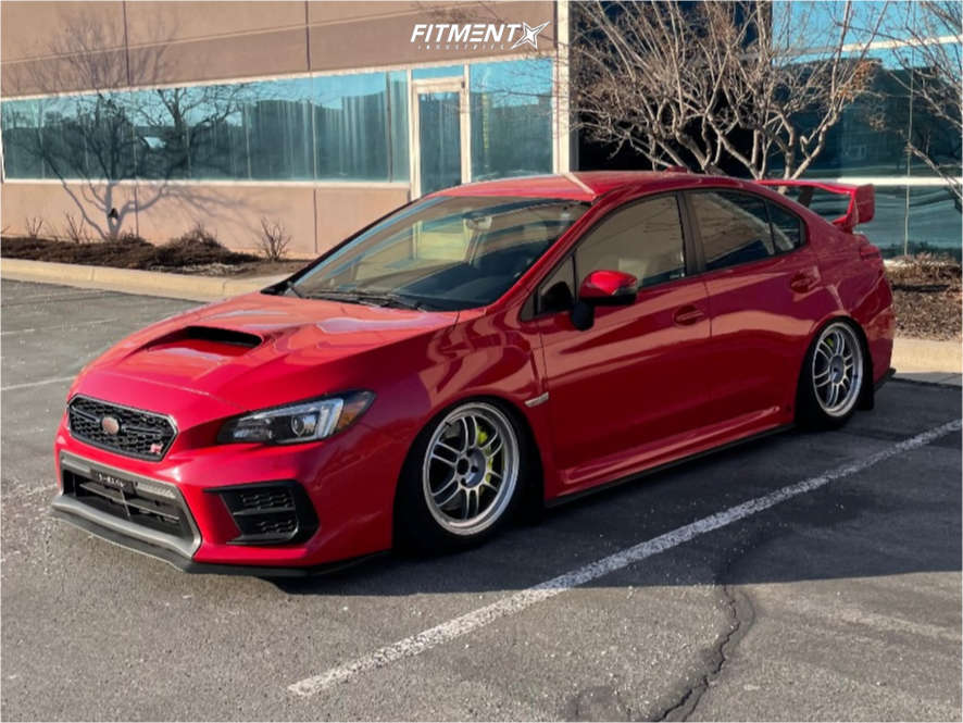 2020 Subaru WRX STI Base with 18x8.5 Enkei Rpf1 and Achilles 225x45 on ...