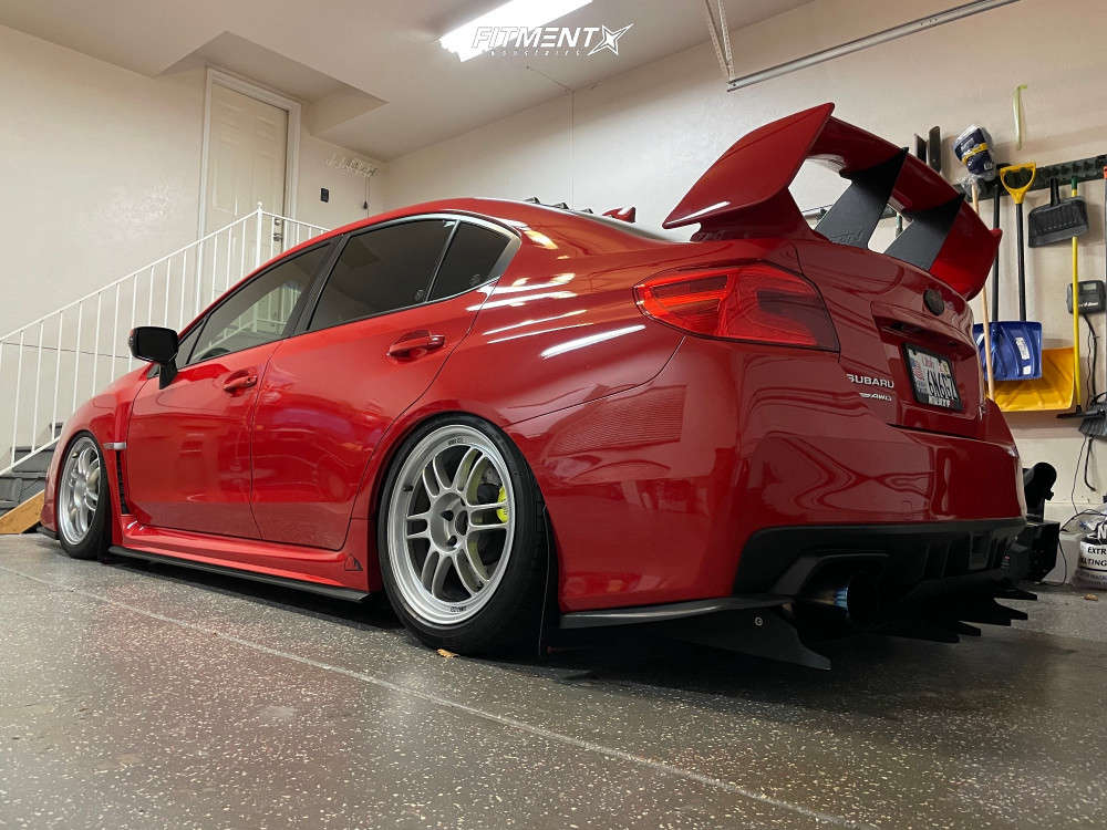 2020 Subaru WRX STI Base with 18x8.5 Enkei Rpf1 and Achilles 225x45 on ...