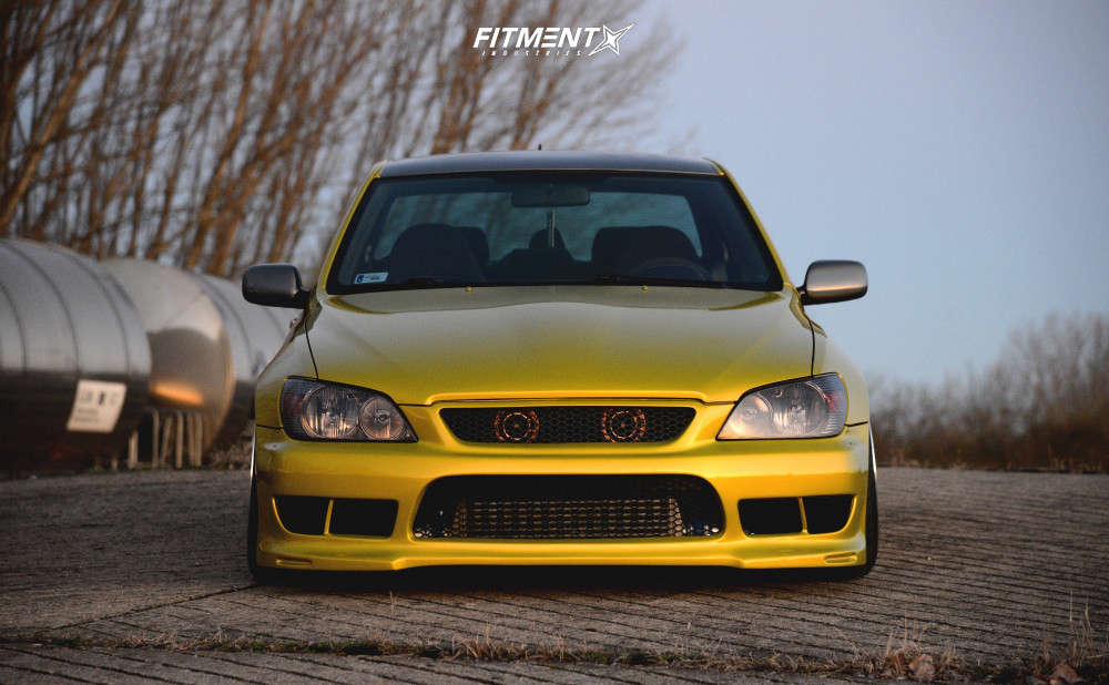 2001 Lexus IS300 Base with 18x9 Work Zeast St1 and Nankang 215x35 on ...