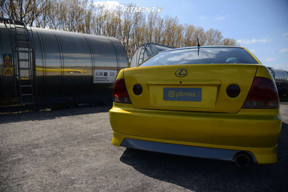 2001 Lexus IS300 Base with 18x9 Work Zeast St1 and Nankang 215x35 on ...