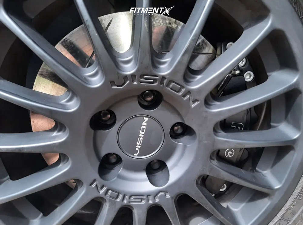 2012 Audi A3 TDI with 17x8 Vision Monaco and Toyo Tires 225x45 on Stock ...