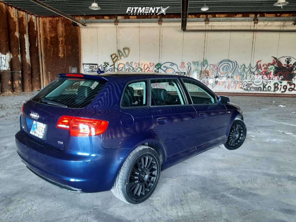 2012 Audi A3 TDI with 17x8 Vision Monaco and Toyo Tires 225x45 on Stock ...