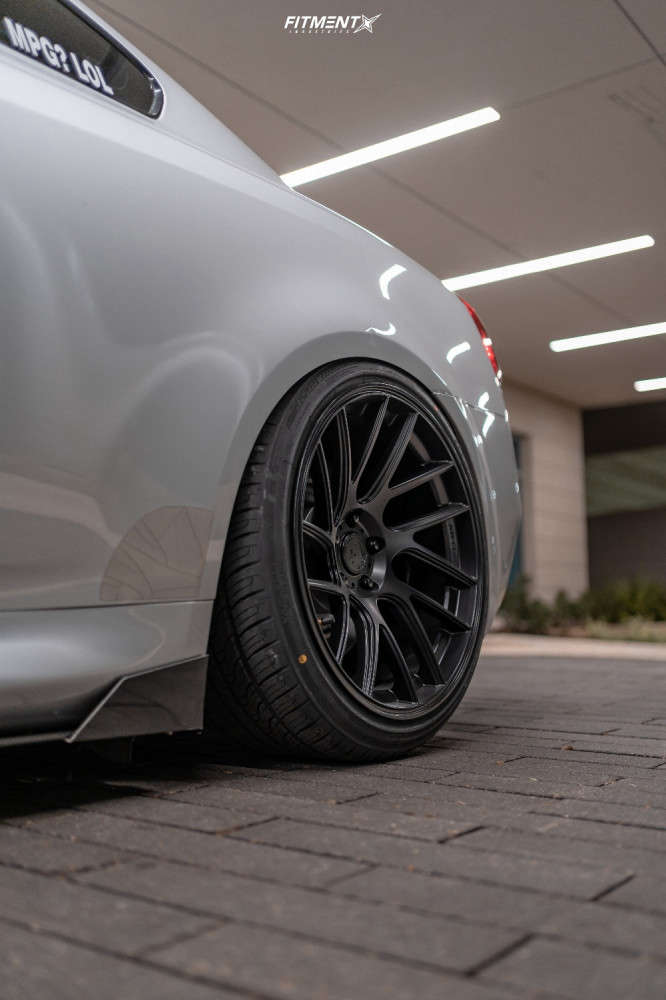 2011 INFINITI G37 Sport with 19x9.5 Anovia Elder and Vercelli 225x35 on ...