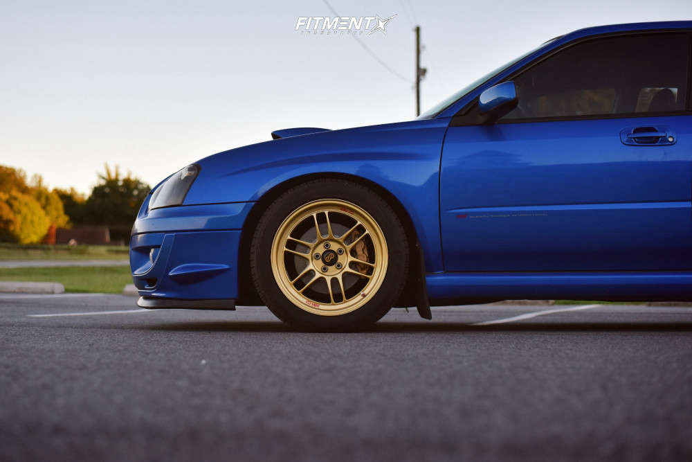 2005 Subaru Impreza WRX with 17x9 Enkei Rpf1 and Toyo Tires 245x45 on Coilovers | 2068926 ...