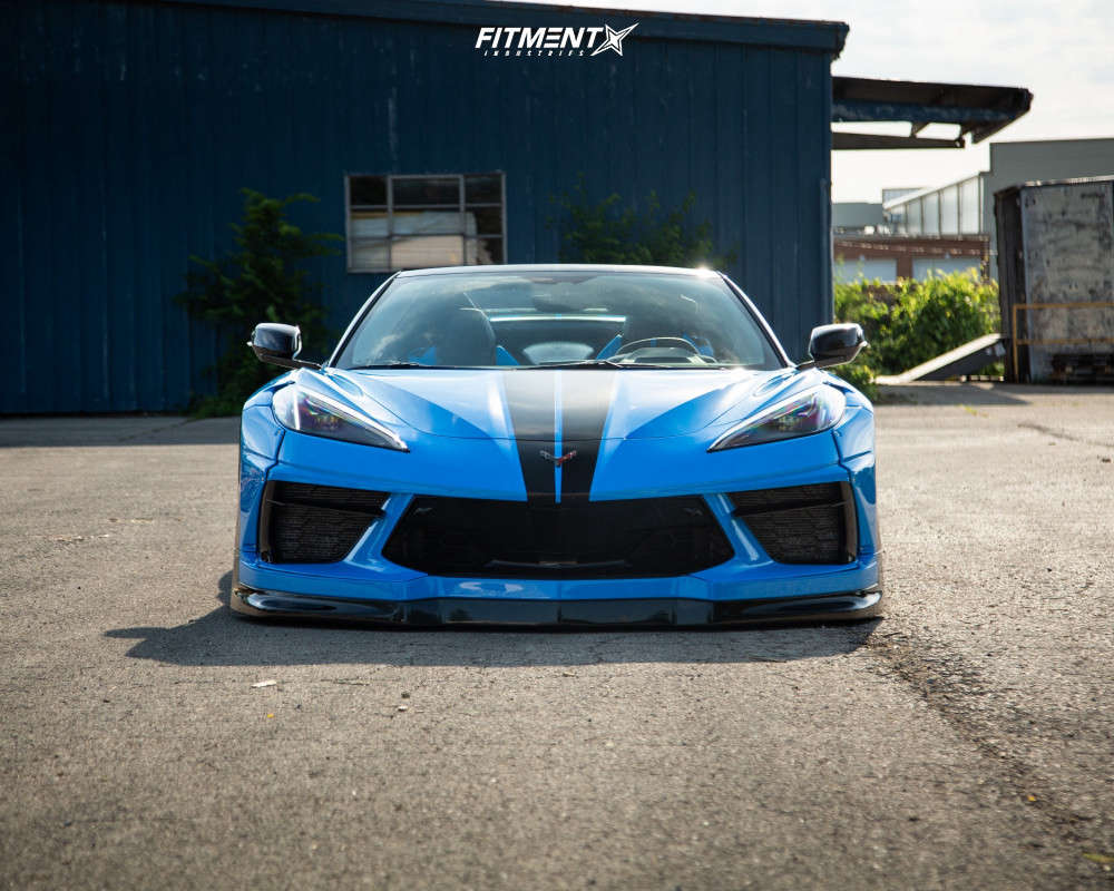 2021 Chevrolet Corvette Stingray with 20x10.5 Rotiform Forged 917 and ...