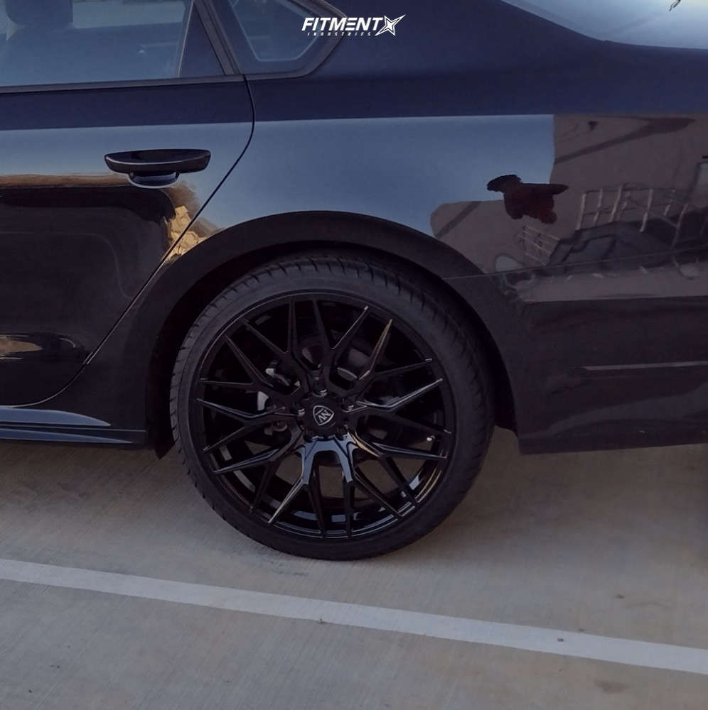 2018 Volkswagen Passat R-Line with 20x8.5 NV Wheels Nv1 and Venom Power ...