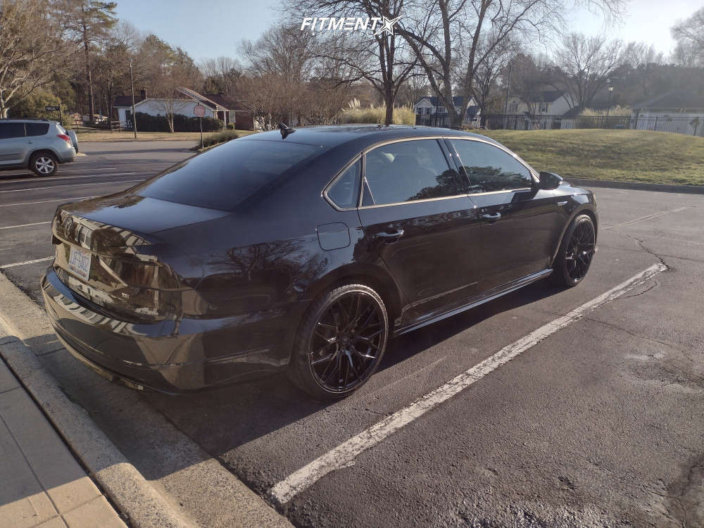 2018 Volkswagen Passat R-Line with 20x8.5 NV Wheels Nv1 and Venom Power ...
