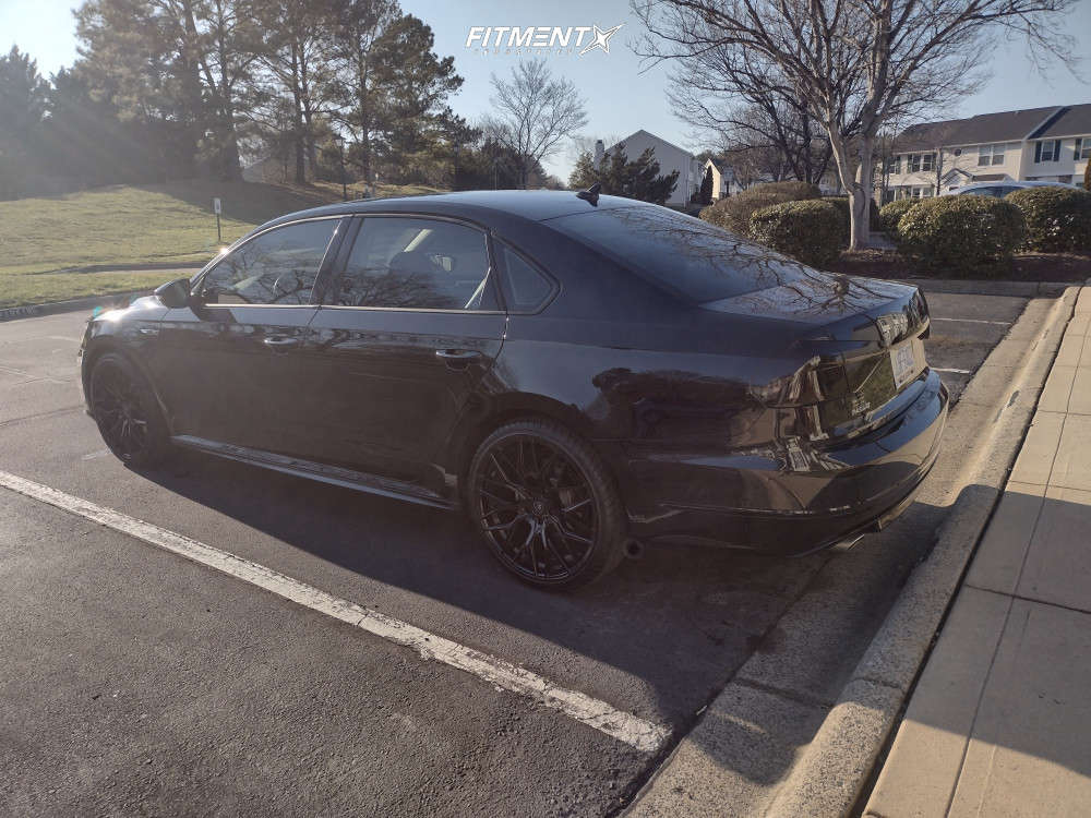 2018 Volkswagen Passat R-Line with 20x8.5 NV Wheels Nv1 and Venom Power ...