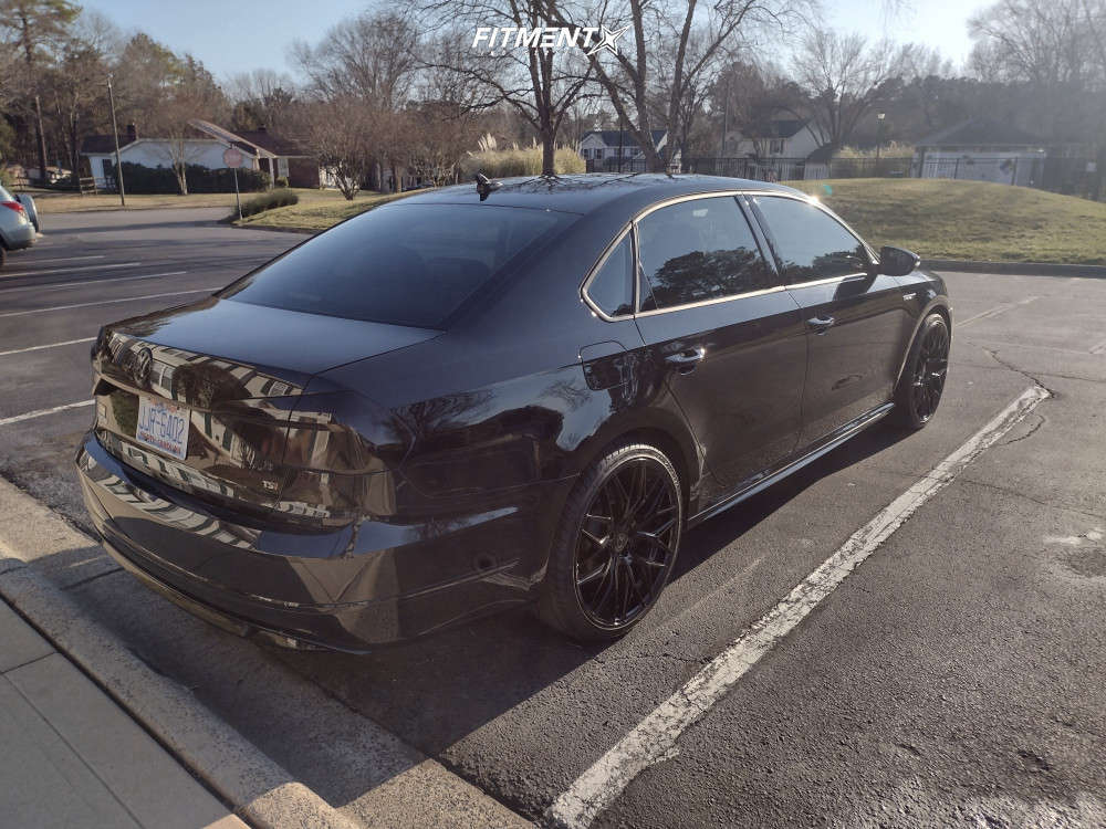 2018 Volkswagen Passat R-Line with 20x8.5 NV Wheels Nv1 and Venom Power ...