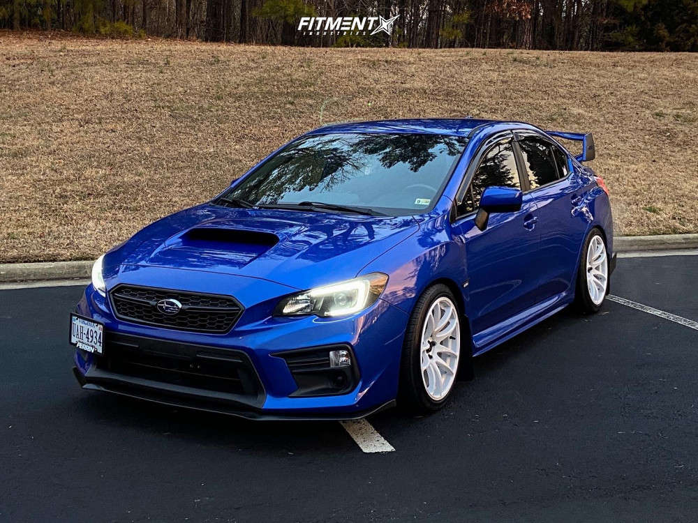 2018 Subaru WRX Base with 18x9.5 Vors Tr4 and Vercelli 245x40 on ...