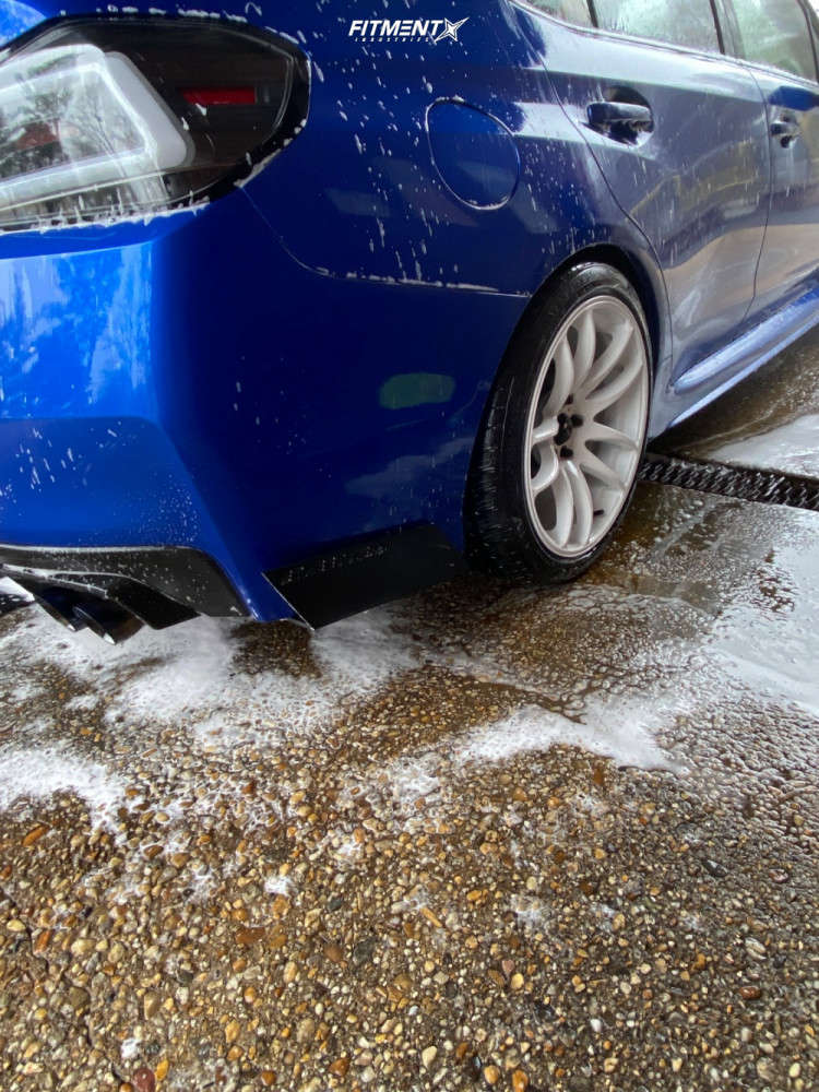 2018 Subaru WRX Base with 18x9.5 Vors Tr4 and Vercelli 245x40 on ...