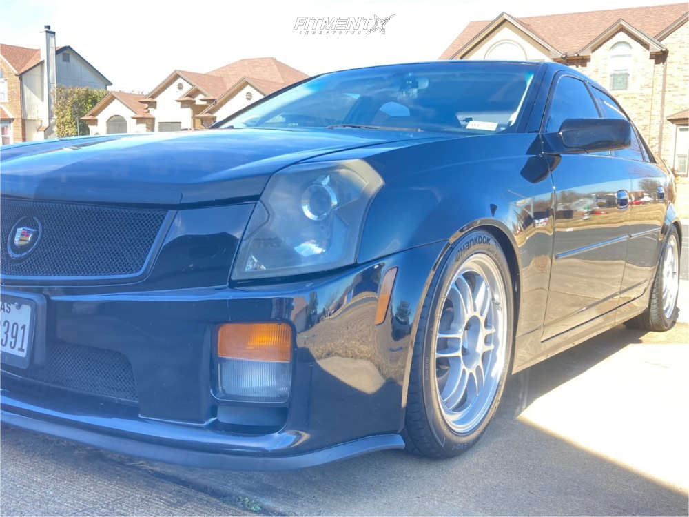 2004 Cadillac CTS V with 18x8.5 Enkei Rpf1 and Hankook 245x45 on ...
