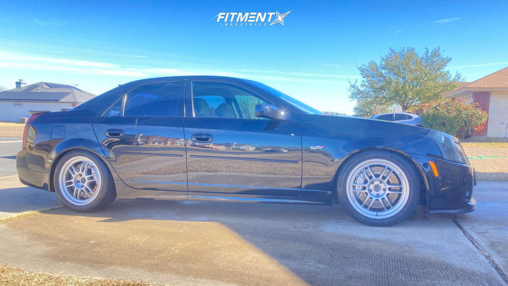 2004 Cadillac CTS V with 18x8.5 Enkei Rpf1 and Hankook 245x45 on ...