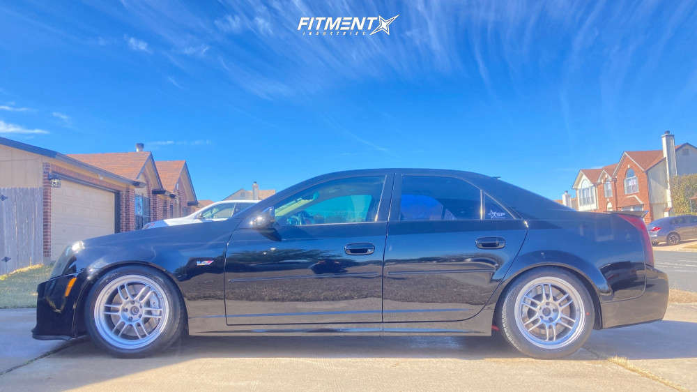2004 Cadillac CTS V with 18x8.5 Enkei Rpf1 and Hankook 245x45 on ...