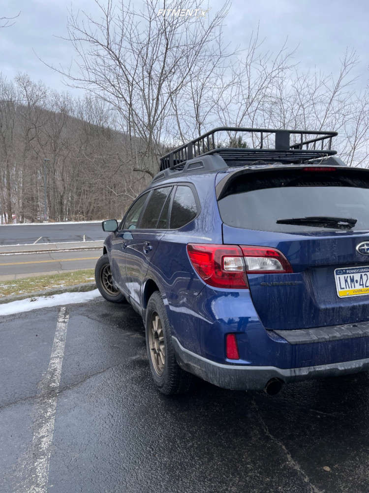 2015 Subaru Outback 2.5i Premium with 17x8.5 Konig Hypergram and ...