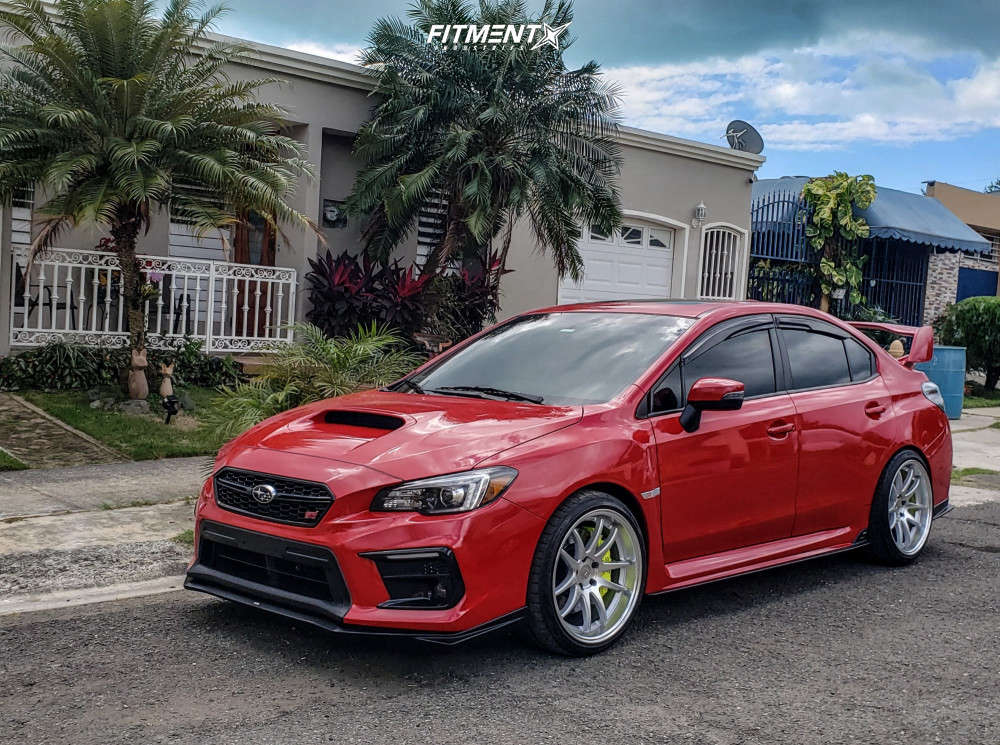 2019 Subaru WRX STI Limited with 19x9.5 Aodhan Ds02 and Achilles 245x35 ...