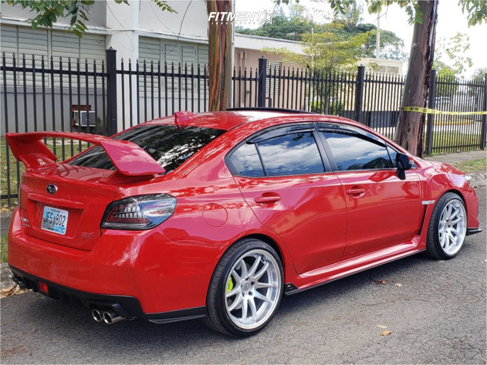 2019 Subaru WRX STI Limited with 19x9.5 Aodhan Ds02 and Achilles 245x35 ...
