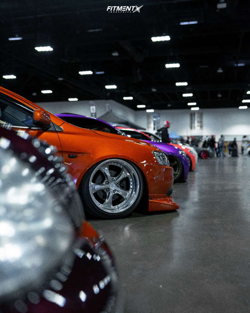 2010 Mitsubishi Lancer Ralliart with 18x10 Work VSKF and Ohtsu 235x45 ...