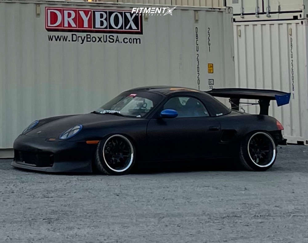 1998 Porsche Boxster Base with 18x9 XXR 526 and Federal 205x40 on Air ...
