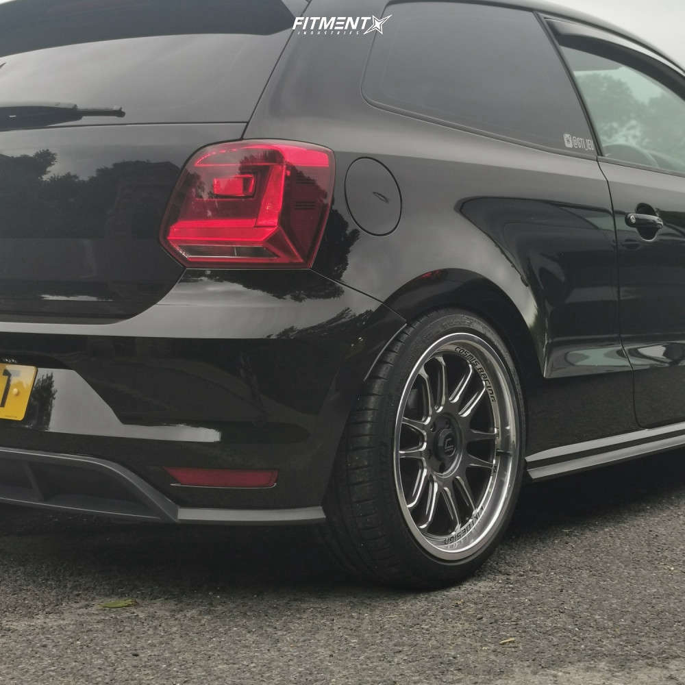 2016 Volkswagen GTI Base with 17x8 Cosmis Racing Xt-206r and Michelin ...