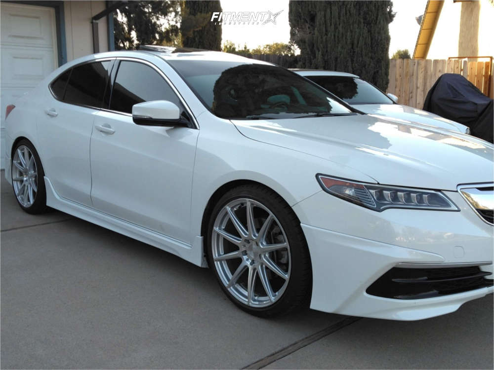 2015 Acura TLX Base with 20x9 Niche Essen and Goodyear 245x35 on ...