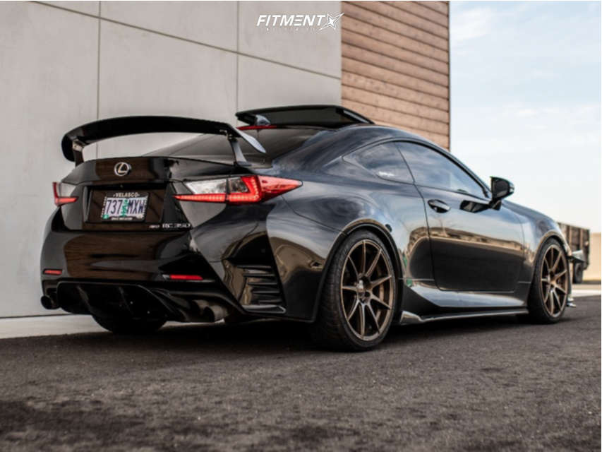2015 Lexus RC350 Base with 20x9 Velgen Vmb9 and Federal 245x35 on ...
