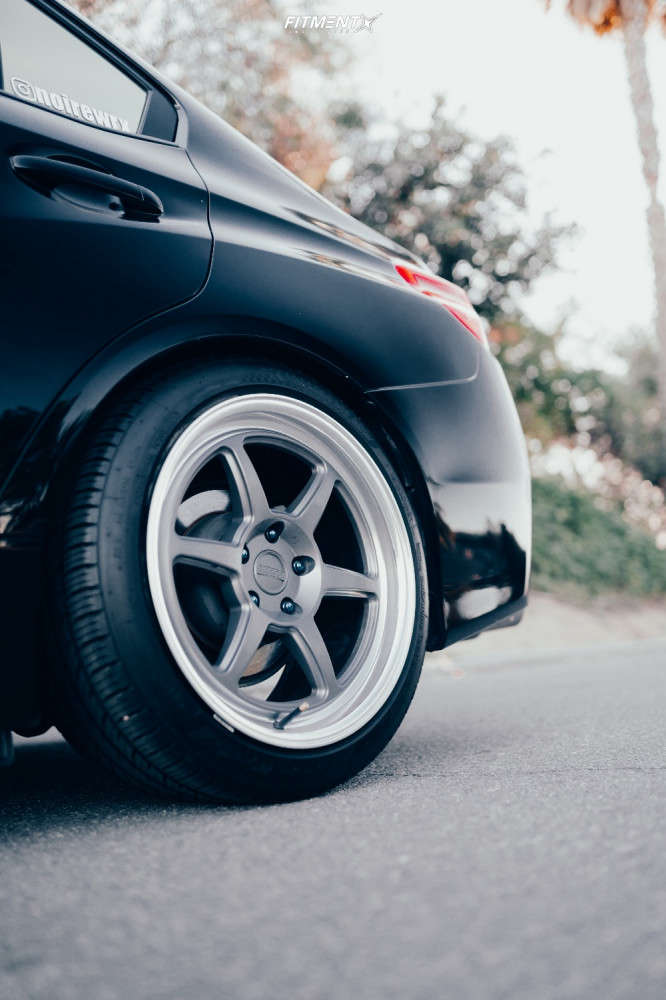 2016 Subaru WRX Base with 18x9.5 Kansei Roku and Nankang 245x40 on ...