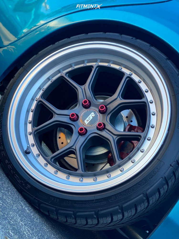 2008 Subaru Impreza WRX with 18x9.5 ESR Cs15 and BFGoodrich 225x40 on ...