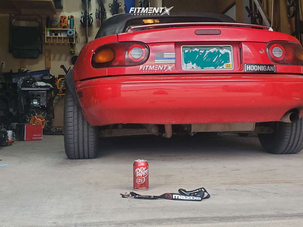 1990 Mazda Miata Base with 15x8 Vors Vr7 and Continental 205x50 on ...