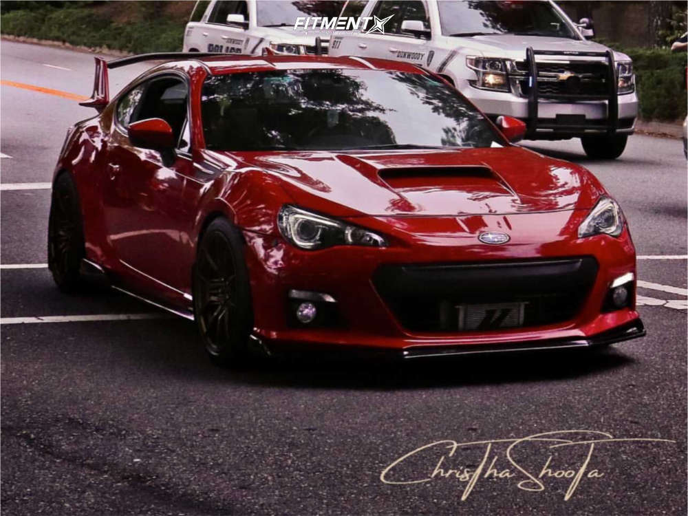 2015 Subaru BRZ Premium with 18x9.5 Option Lab R716 and BFGoodrich 245x40 on Coilovers | 2083462 ...