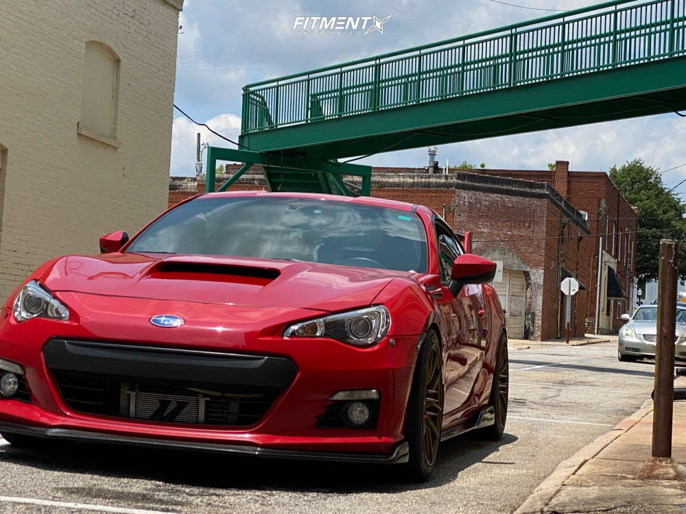 2015 Subaru BRZ Premium with 18x9.5 Option Lab R716 and BFGoodrich 245x40 on Coilovers | 2083462 ...