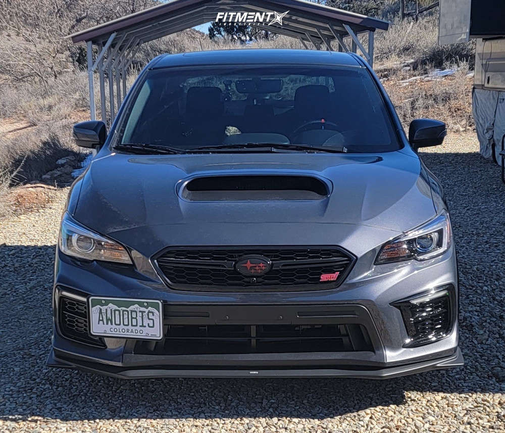 2021 Subaru WRX STI Limited with 18x9.5 Aodhan Ds02 and Continental ...