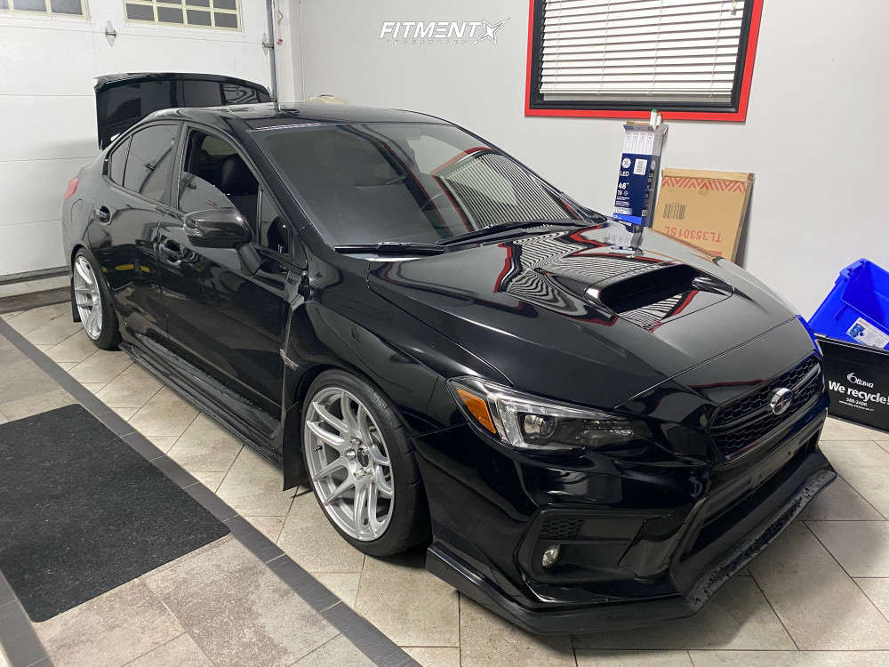 2019 Subaru WRX Sport-tech with 18x9.5 ESR Cs8 and Firestone 255x35 on ...
