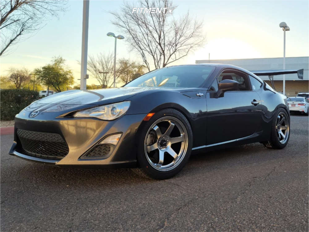 2016 Scion FR-S Base with 18x9.5 AVID1 AV6 and Achilles 245x45 on ...