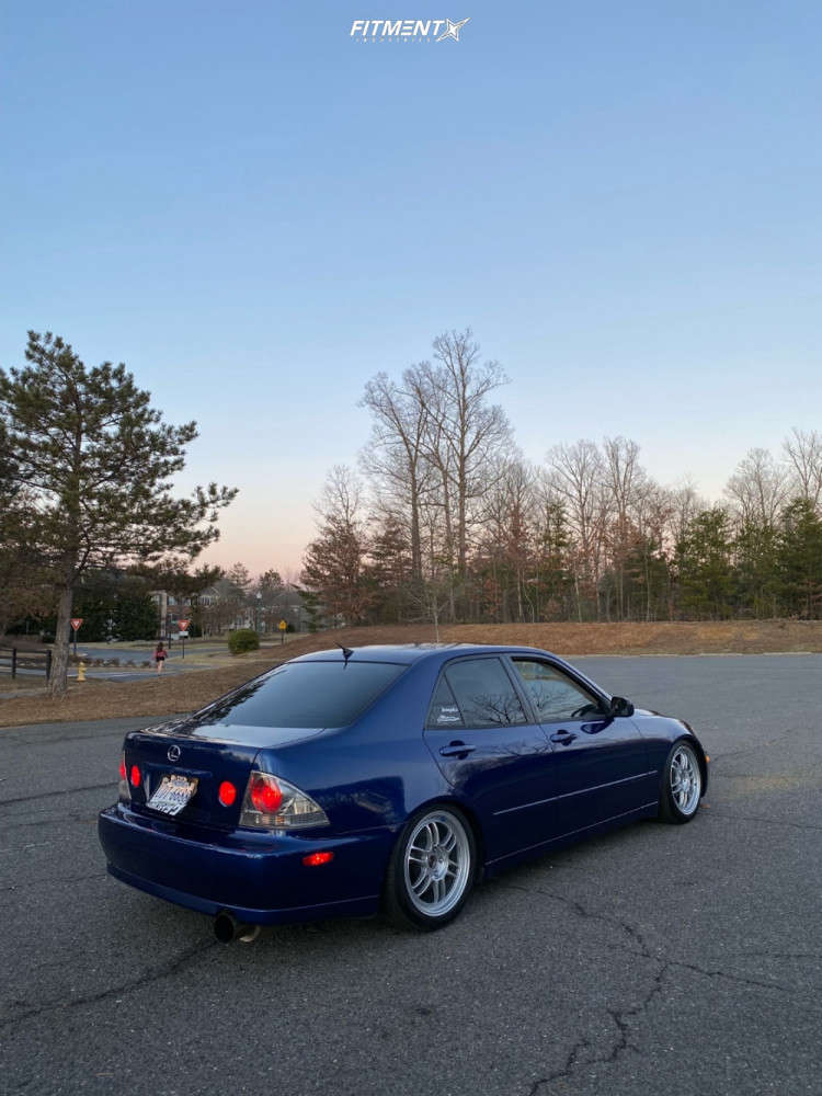 2001 Lexus IS300 Base with 17x8 Enkei Rpf1 and Continental 215x45 on ...