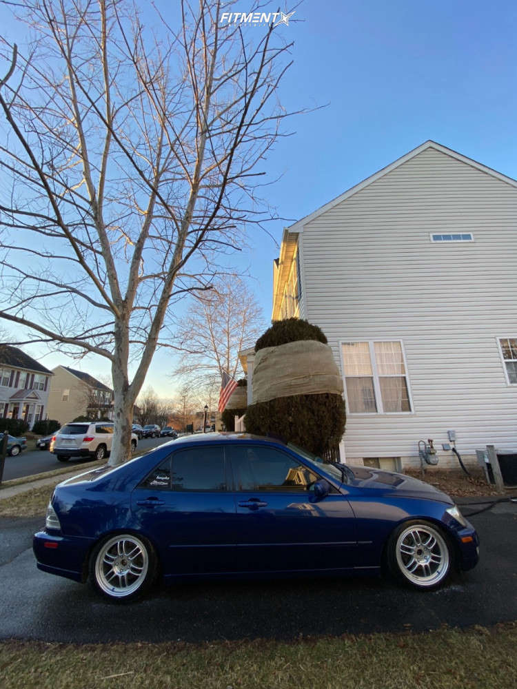 2001 Lexus IS300 Base with 17x8 Enkei Rpf1 and Continental 215x45 on ...