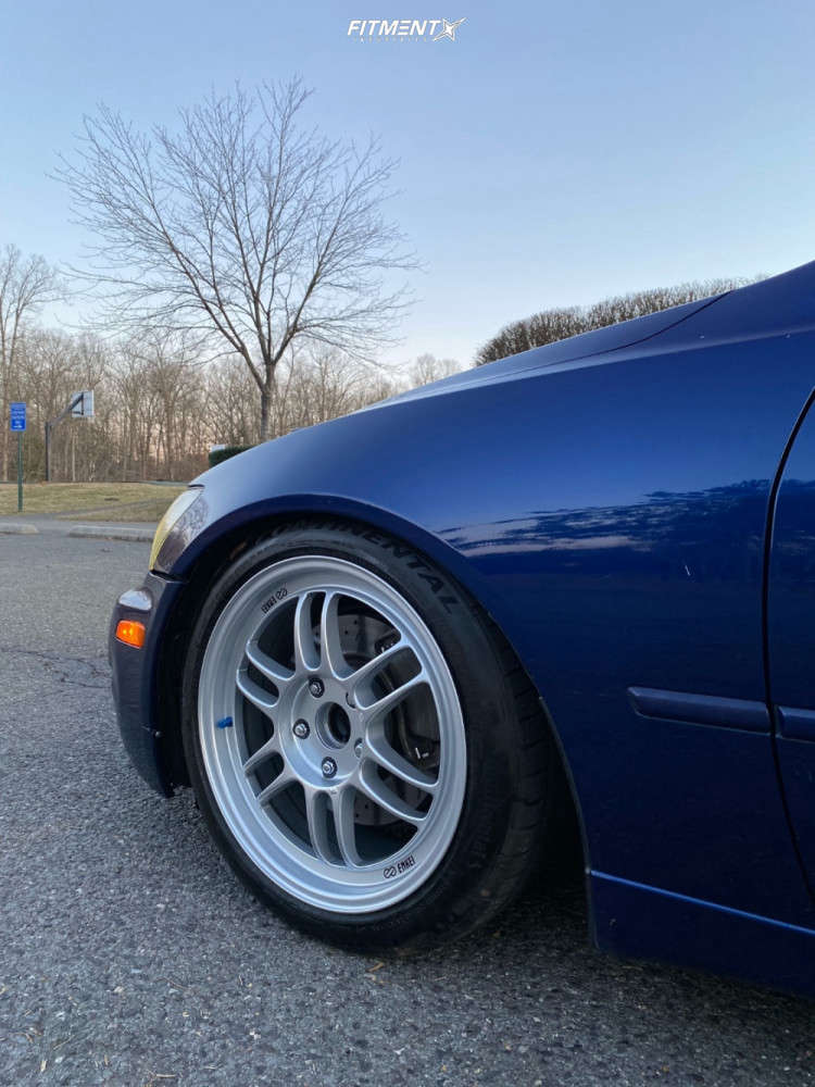 2001 Lexus IS300 Base with 17x8 Enkei Rpf1 and Continental 215x45 on ...