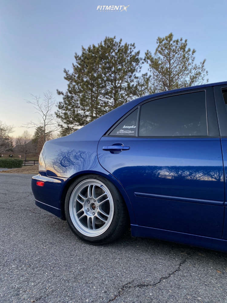 2001 Lexus IS300 Base with 17x8 Enkei Rpf1 and Continental 215x45 on ...