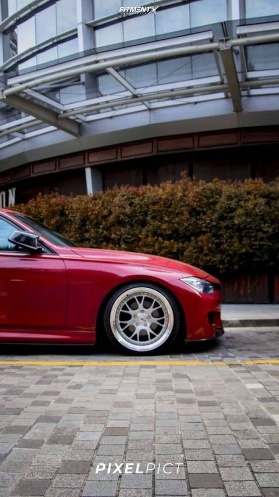 2016 BMW 320i Base with 19x8.5 SSR Professor Ms3 and Accelera 245x40 on ...