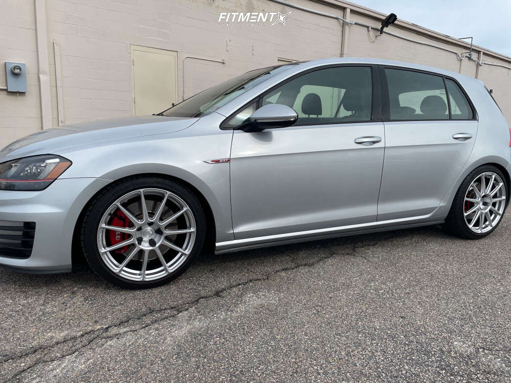 2016 Volkswagen GTI Autobahn with 18x8.5 Neuspeed RSE11R and Michelin ...
