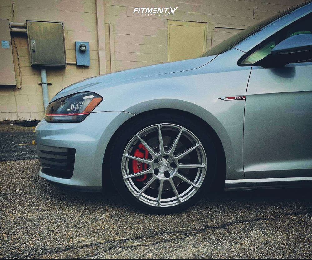 2016 Volkswagen GTI Autobahn with 18x8.5 Neuspeed RSE11R and Michelin ...