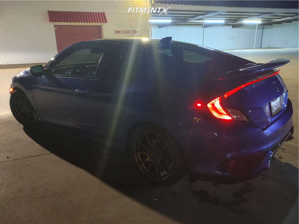 2017 Honda Civic Si with 18x8.5 Option Lab R716 and Falken 235x40 on ...