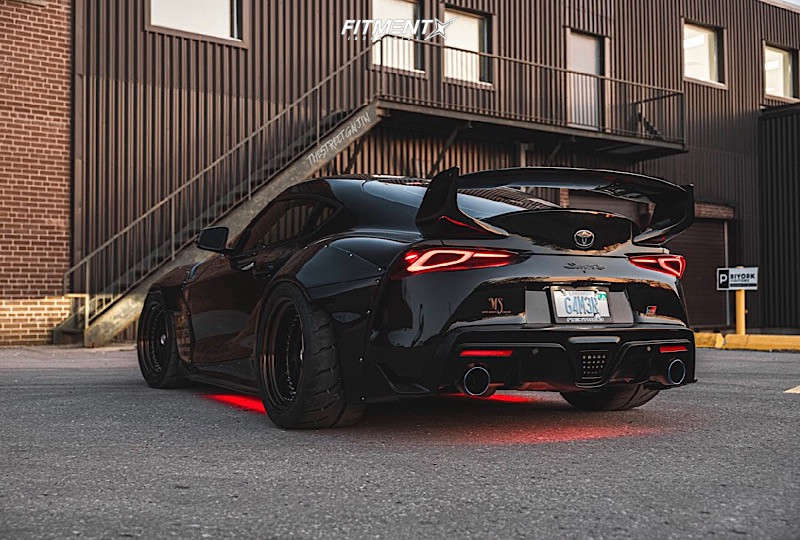 2020 Toyota GR Supra Premium with 19x9.5 Work Meister M1 3p and Toyo ...